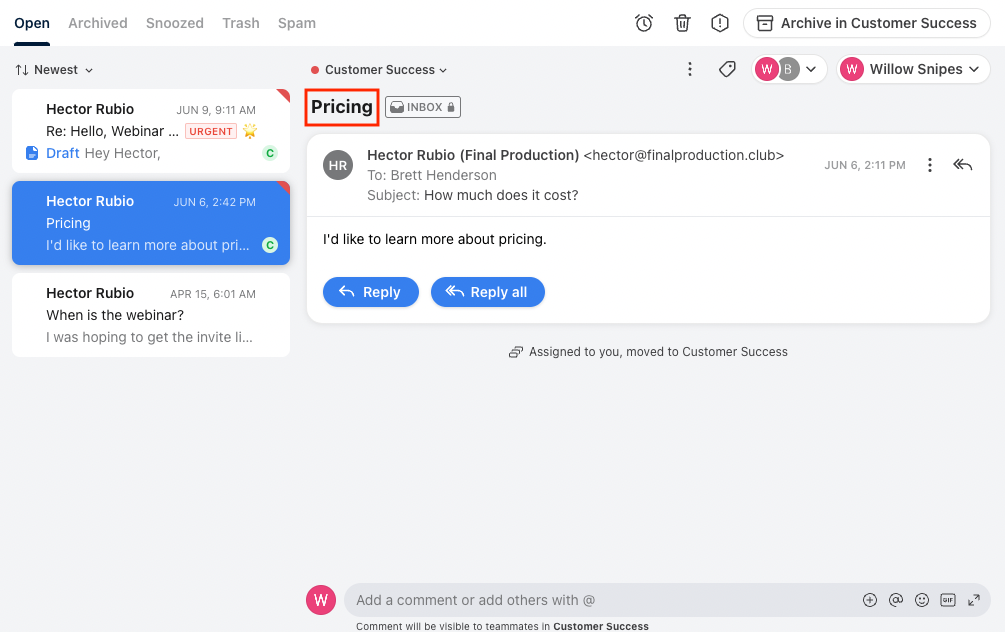 How to compose, send, and customize messages