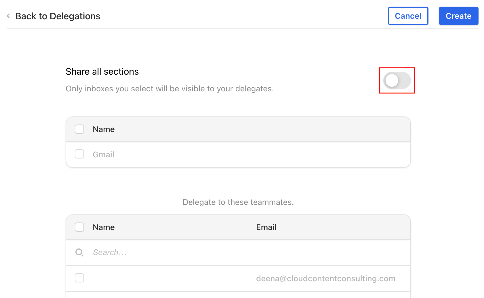 How to delegate your inbox to a teammate