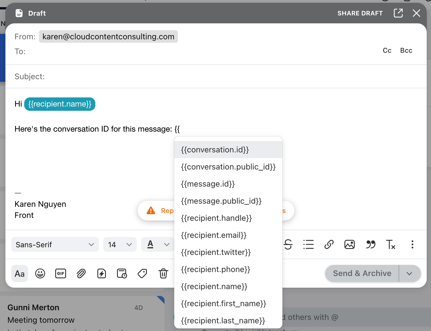 How to compose, send, and customize messages