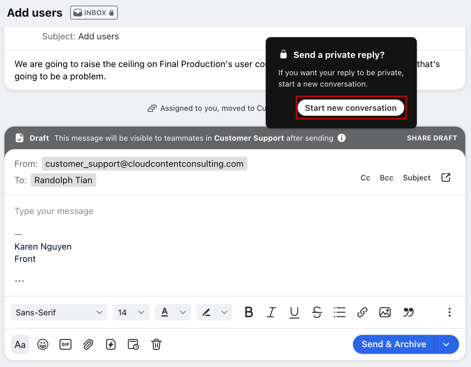 How to reply to, forward, and resend an email