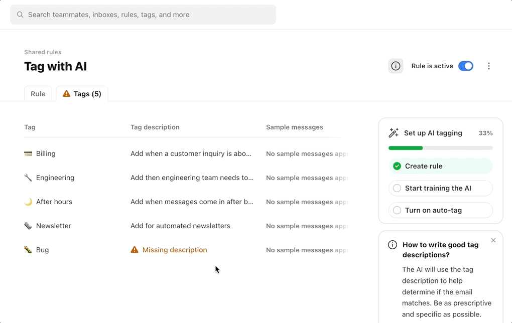 [Customer Beta] AI Tagging