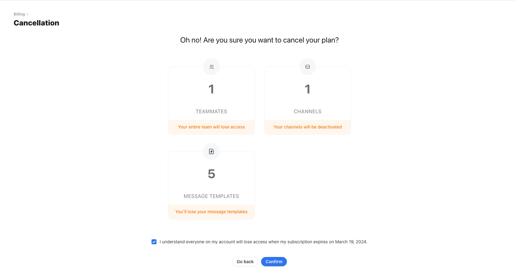 How to cancel your subscription