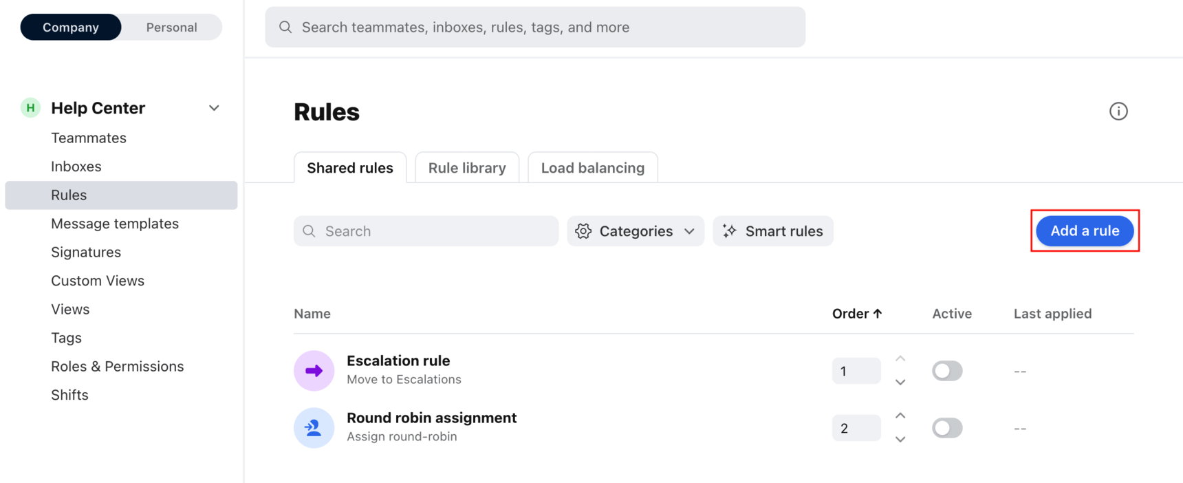 How to build a Smart Rule