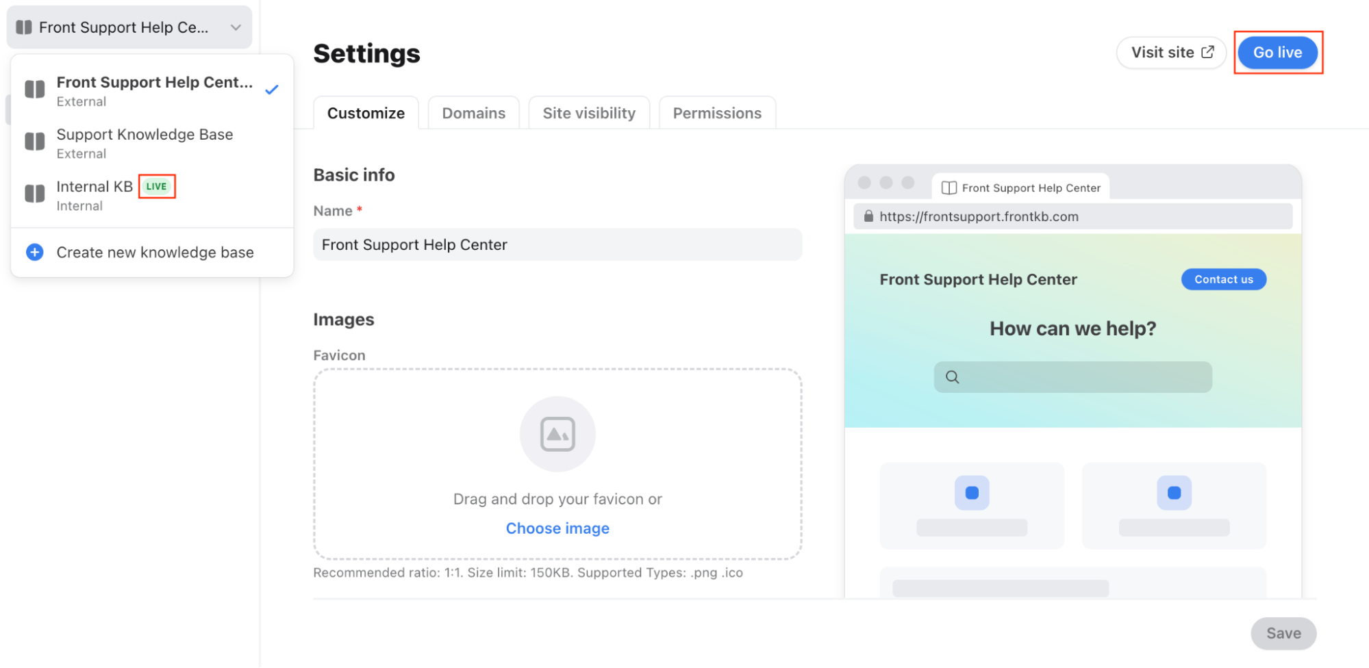 Getting started with Knowledge Base