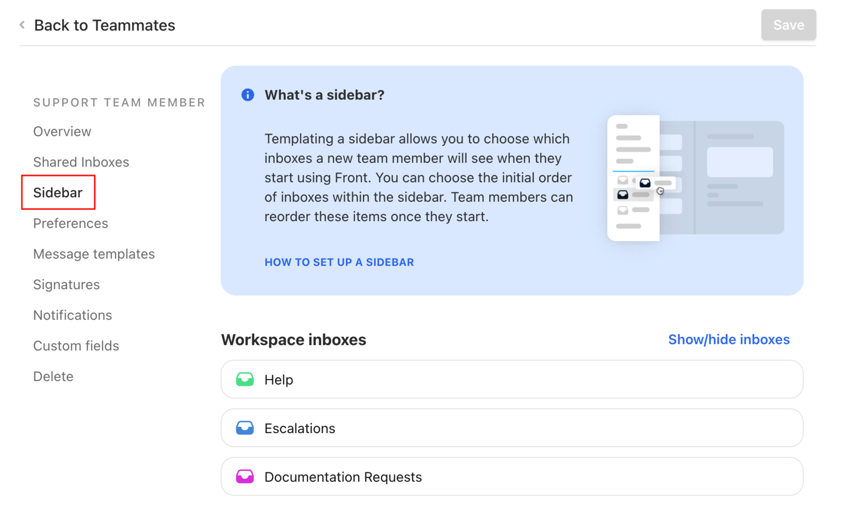 How to invite a new teammate