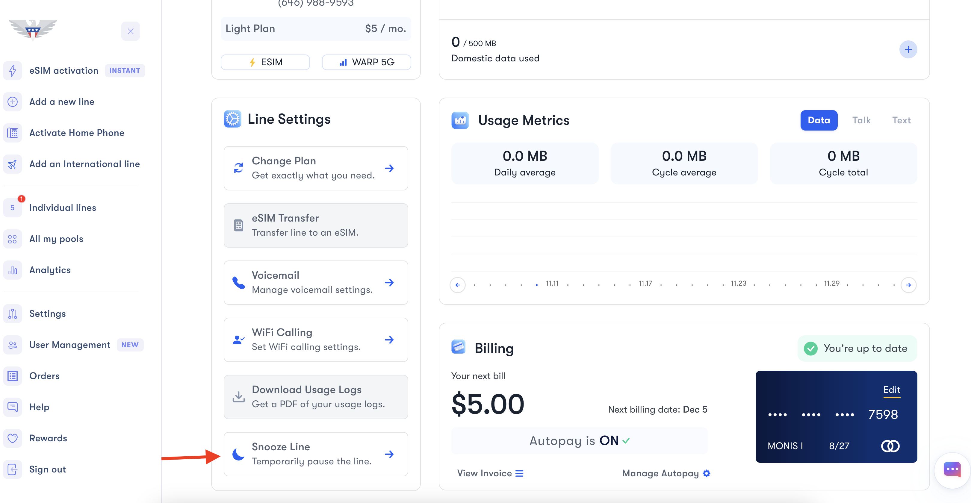 Easily set up Autopay for your phone bill