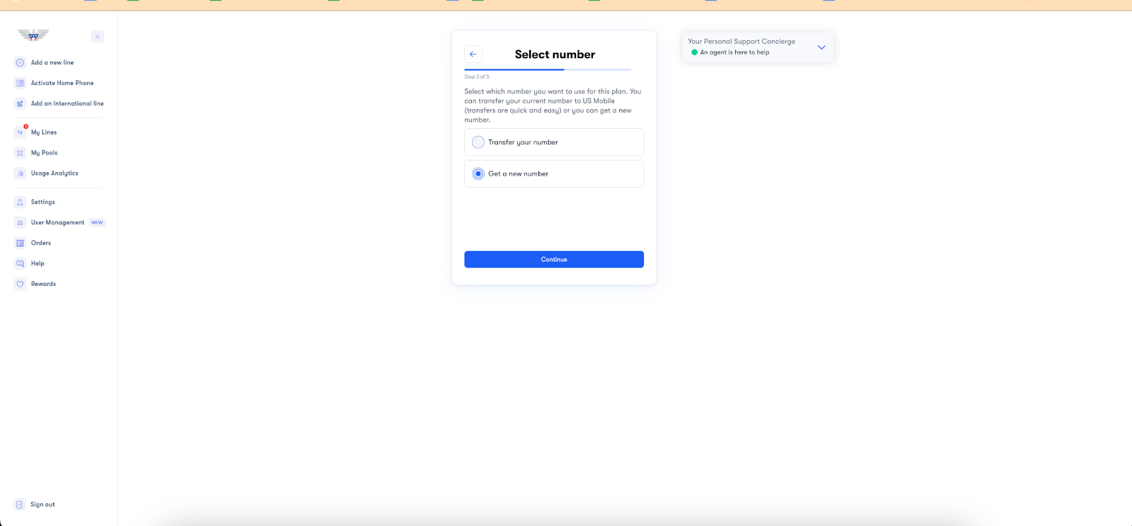 How can I activate a new line?